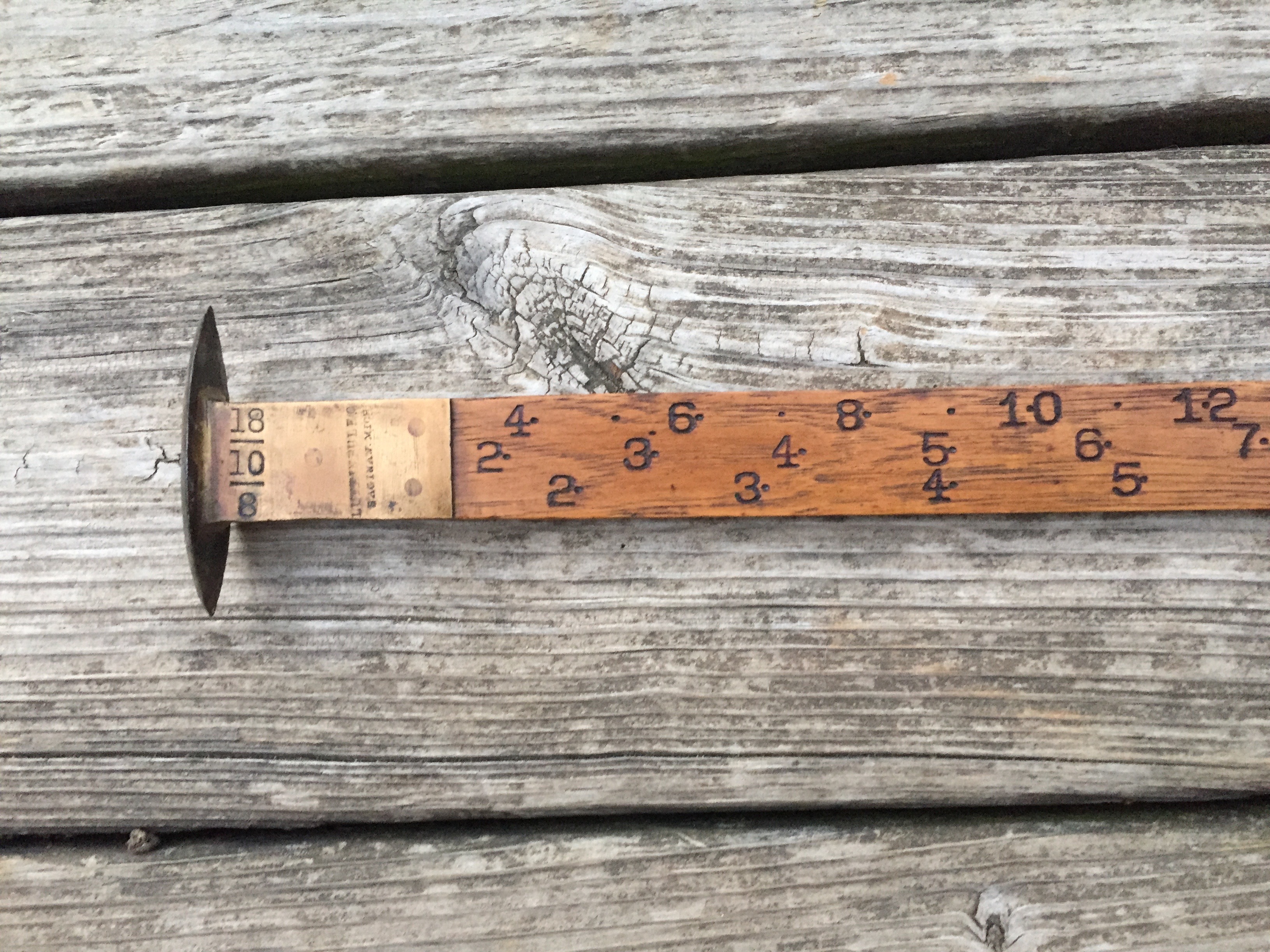 Lufkin Headed Lumber Ruler - Patriot Picking - Hand Tools - The Patriot ...