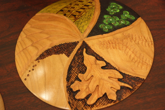 A small bowl with some zentangle patterns - Wood Turners - The Patriot ...