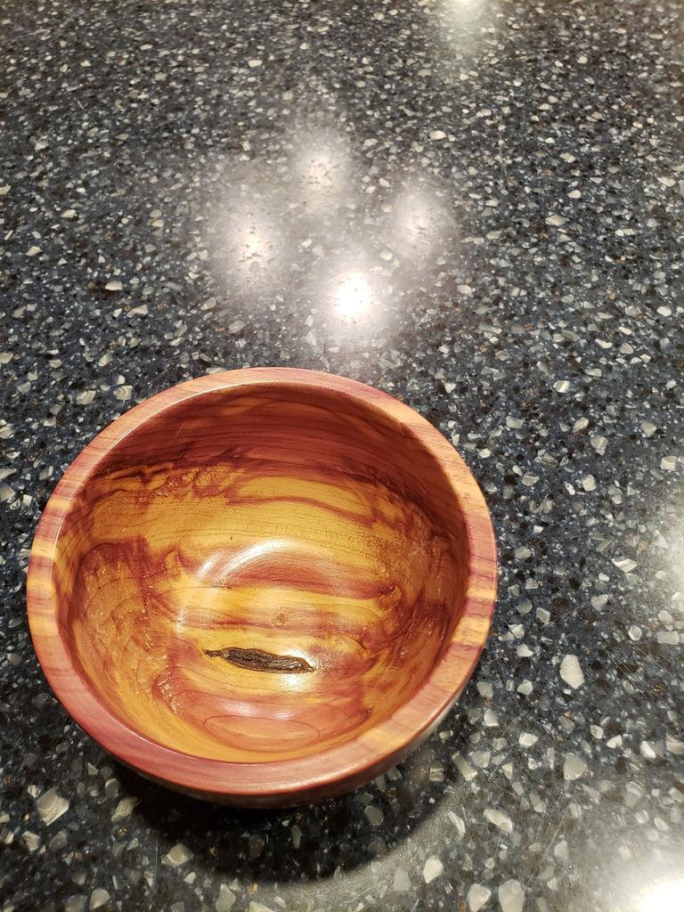 Cedar Bowl - Wood Turners - The Patriot Woodworker
