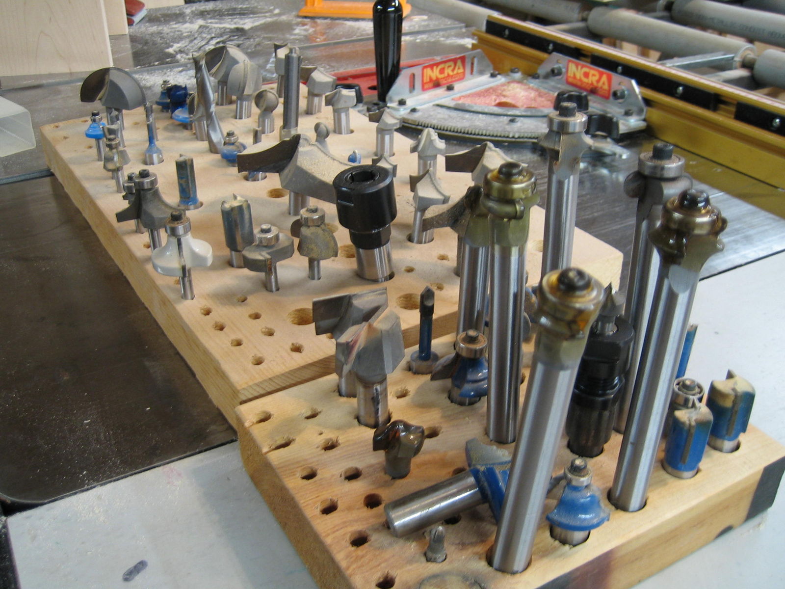 Surface planning, bottom cleaning router bits - Machinery, Tools ...