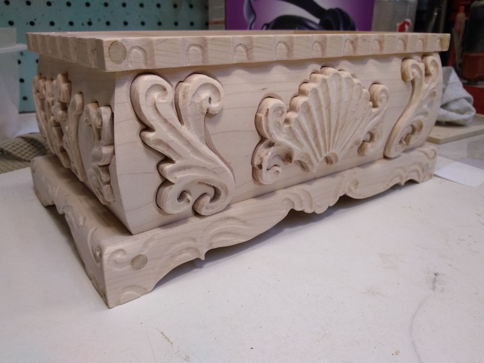 Time for a little scroll saw work on this box - Scroll Sawing - The ...