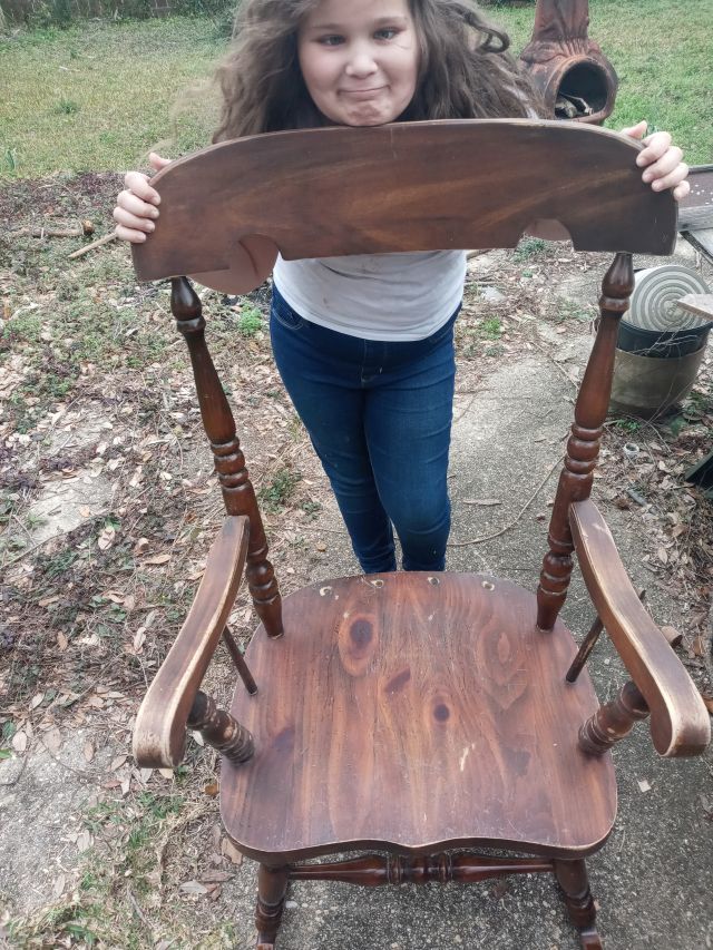 Rocking chair repair - General Woodworking - The Patriot Woodworker