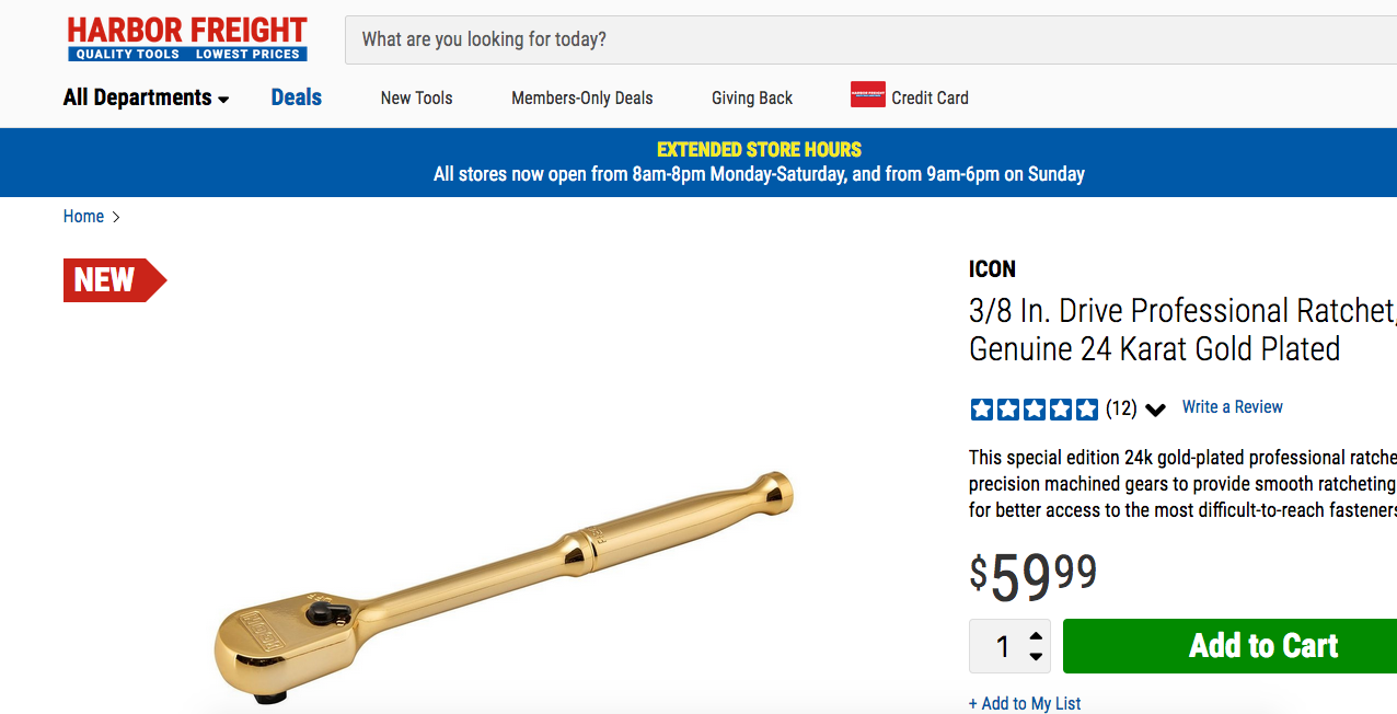 Need some bling in your tool box? - Free for All - The Patriot Woodworker