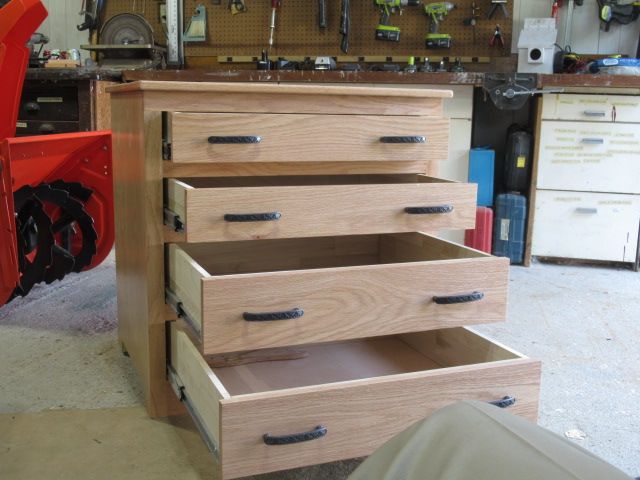 Flush draw cabinet ? - General Woodworking - The Patriot Woodworker