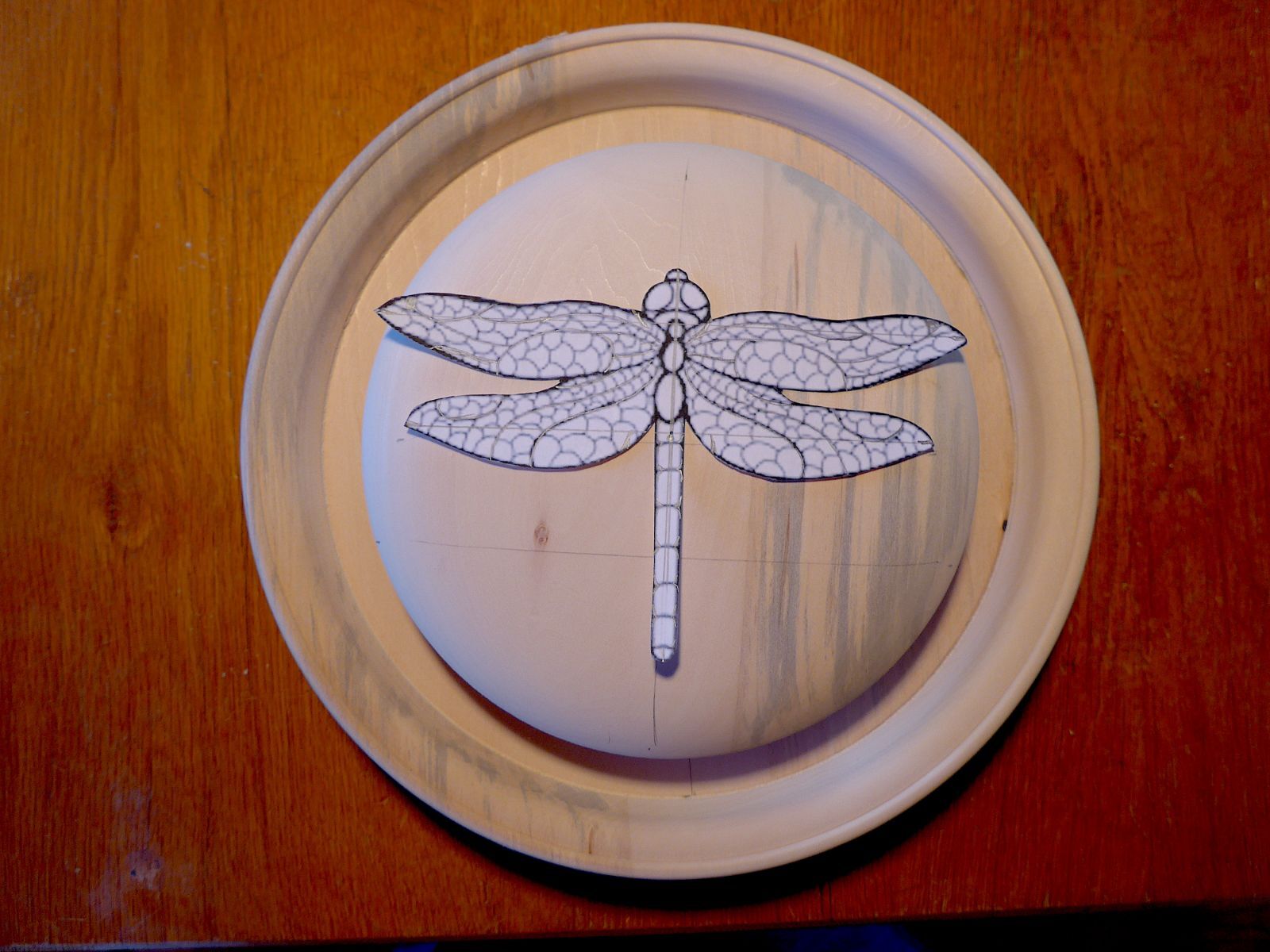 Dragonfly in the fold? - Wood Carving - The Patriot Woodworker