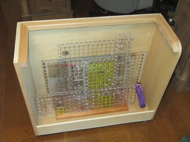 Quilt ruler storage - General Woodworking - The Patriot Woodworker