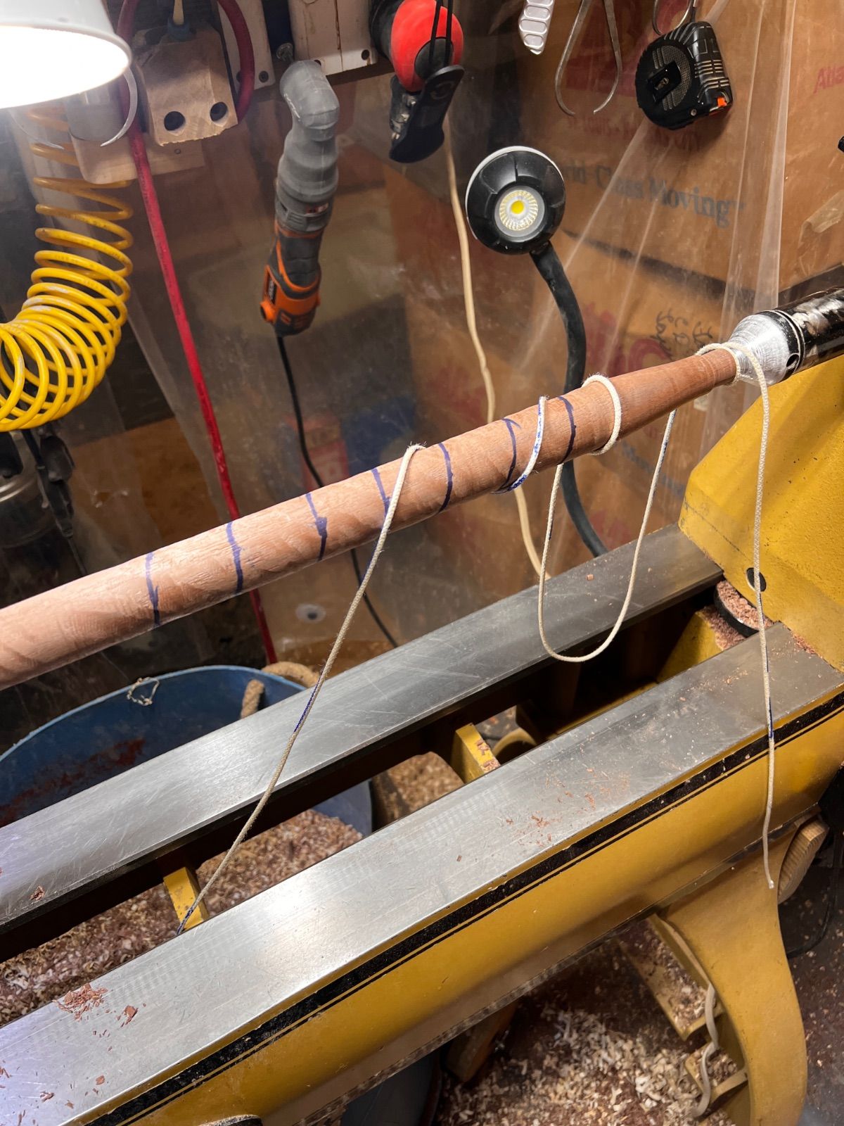 Cane with a twist - Wood Turners - The Patriot Woodworker