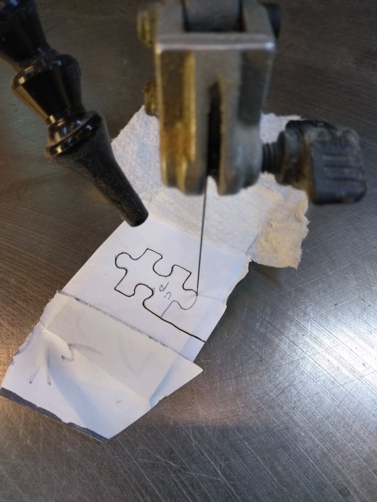 Gene, my thoughts on slanted tables. - Scroll Sawing - The Patriot ...