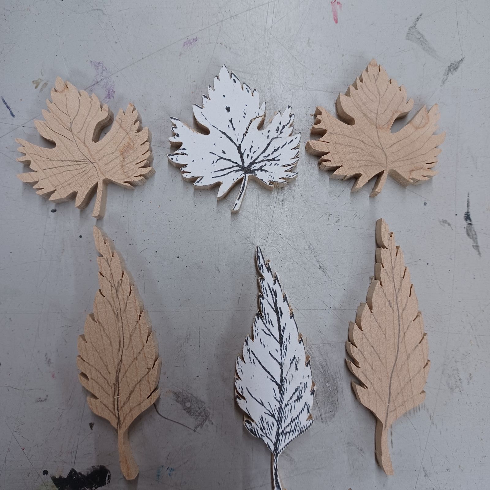 Tree Leaves - Scroll Sawing - The Patriot Woodworker