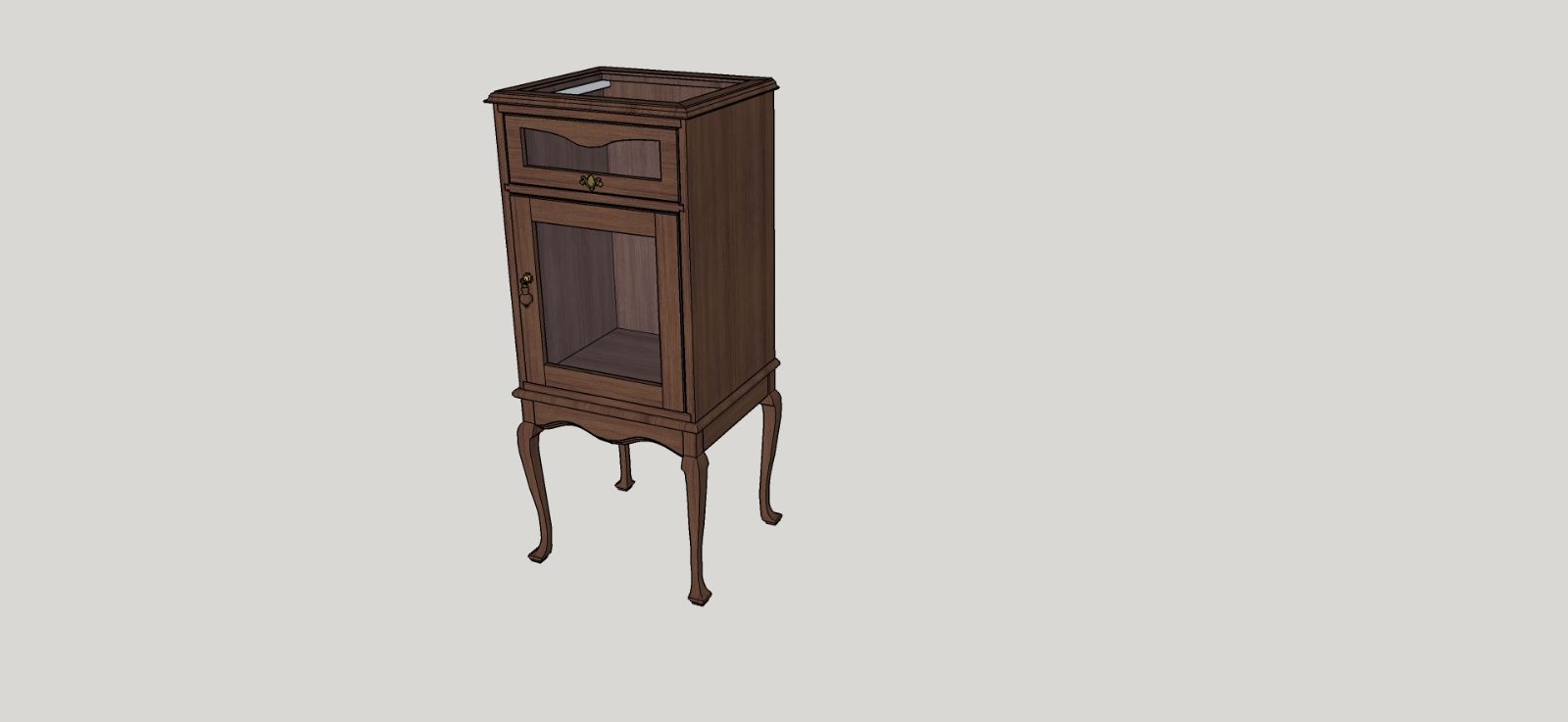 Jewelry Box Sketchup Model with Compound Curves - Plans and Software ...