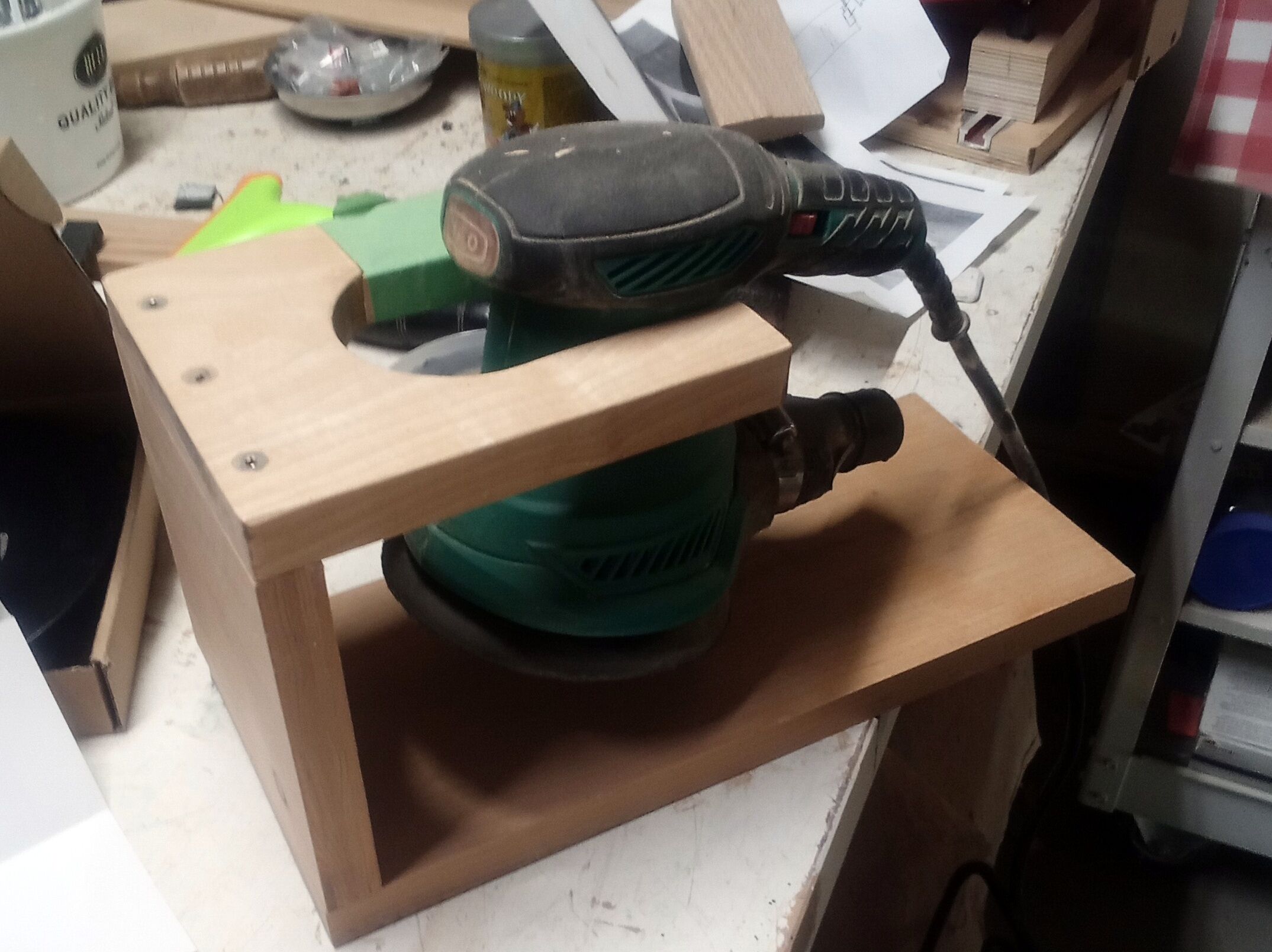 Sander sitter - General Woodworking - The Patriot Woodworker