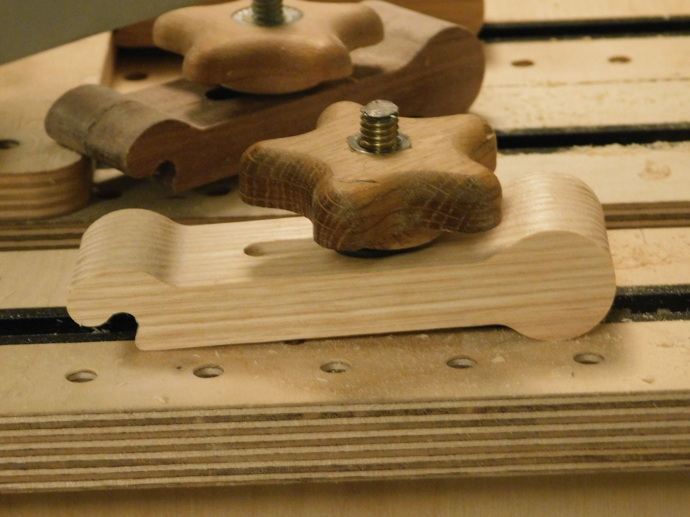 T-Slot Track wood Clamps for my CNC - General CNC Work - The Patriot ...