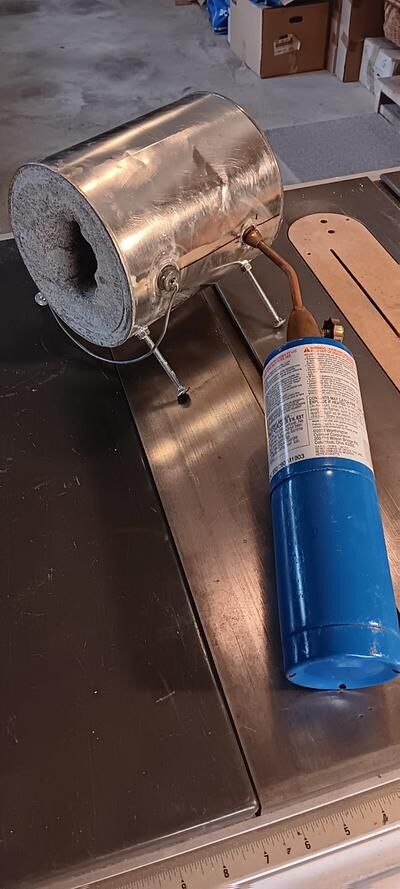 A Mini Forge that I made - General Woodworking - The Patriot Woodworker